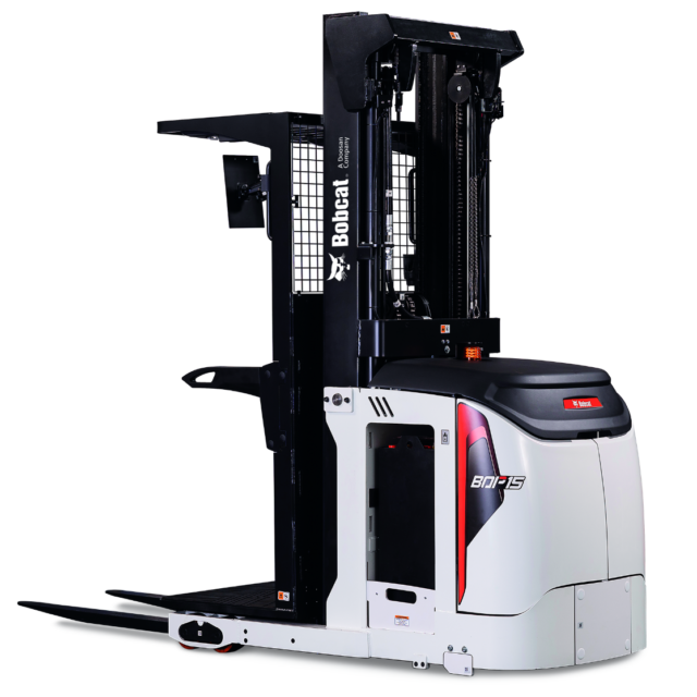 Bobcat Electric Narrow Aisle High-Level Order Picker - Vitan Equipment